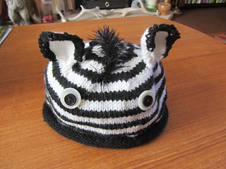 Ravelry: julsno's zebra hat
