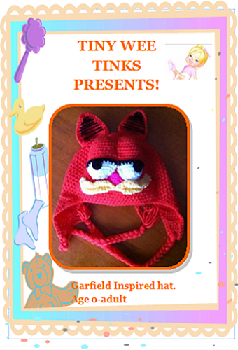 Ravelry: Garfield hat pattern by June Goodsir