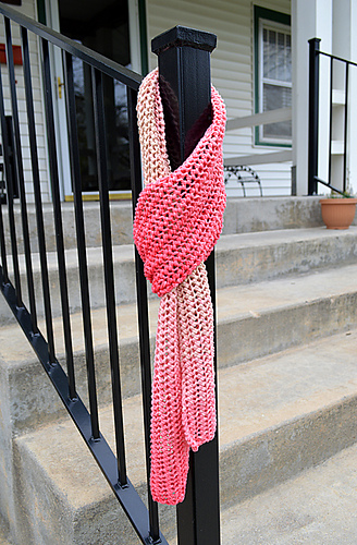 Ravelry: Poetry in Motion - a knitted lace scarf pattern by Andrea Springer