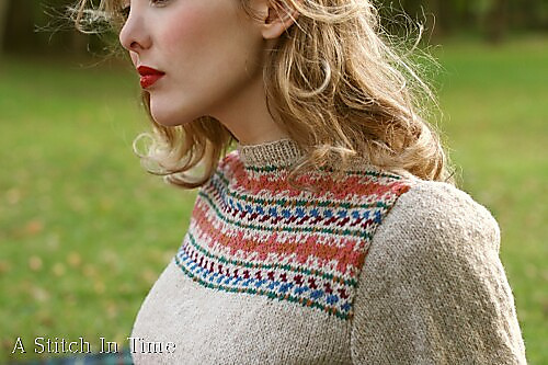 Ravelry: Fair Isle Yoke pattern by Susan Crawford