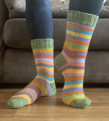Ravelry: Shadow Wrap Heel Socks 2 Ways pattern by Shannon Larson