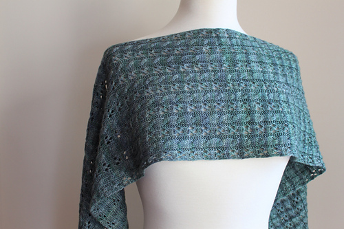 Ravelry: Cables & Lace Scarf pattern by Michelle Krause