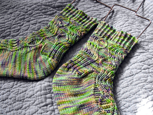 Ravelry: Well Zen Socks pattern by Megan Williams