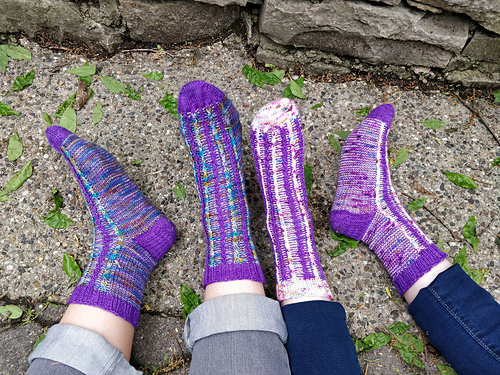 Ravelry: Belong Together Socks pattern by Megan Williams