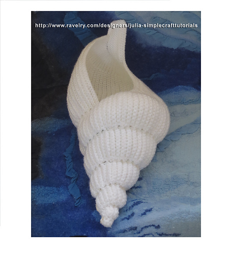 Ravelry: Spiral Shell Basket pattern by Julia SimpleCraftTutorials