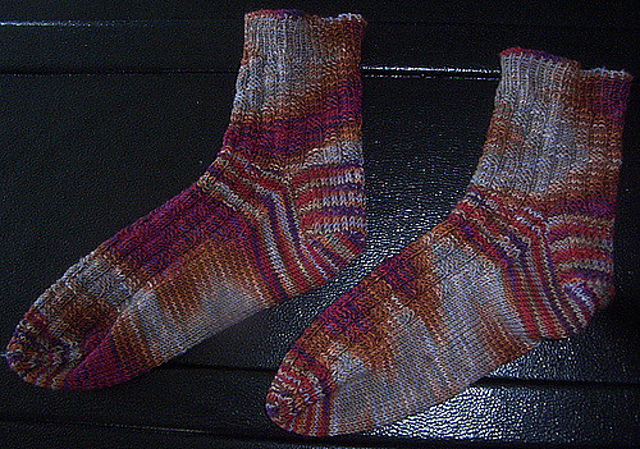 Ravelry: jwgh's basket weave socks