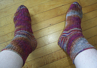 Ravelry: jwgh's basket weave socks