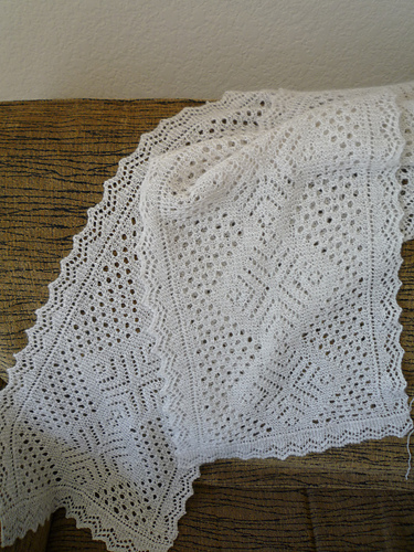 Ravelry: Russian Lace Scarf to Knit pattern by Dixie Falls and Jane ...