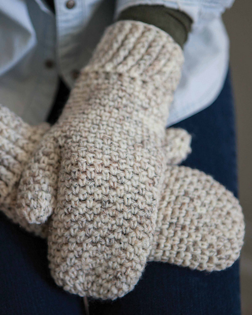 Ravelry: Painless Adult Mittens pattern by Martha McKeon