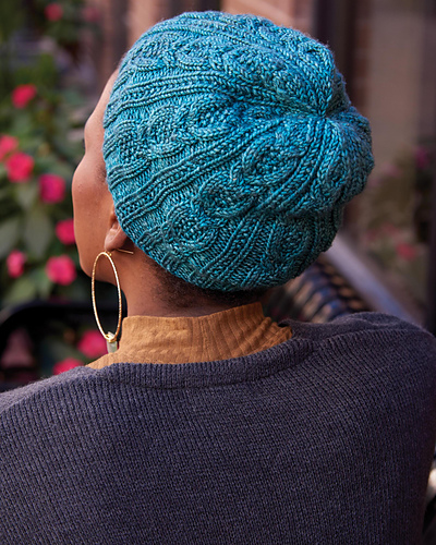 Ravelry: Seaglass Cabled Hat pattern by Melissa Thomson