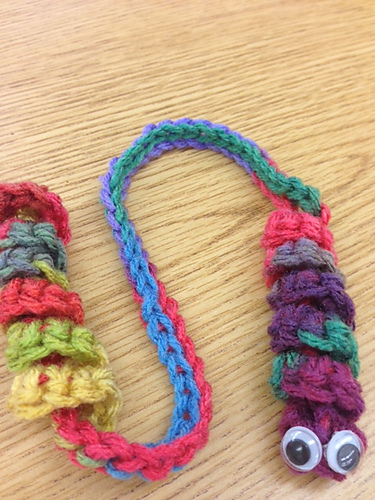 Ravelry: Bookworm Bookmark pattern by Kristin Case