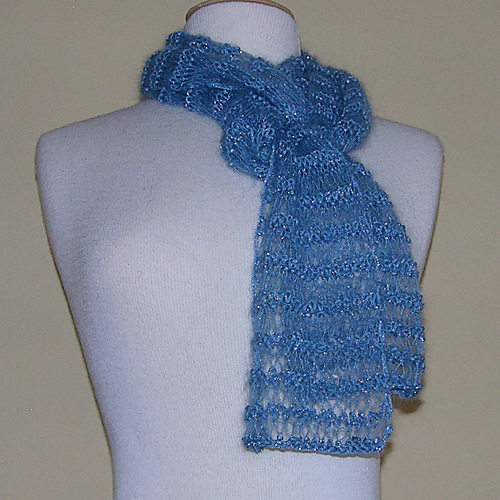 Ravelry: Drop Stitch Scarf pattern by Jill Bujold