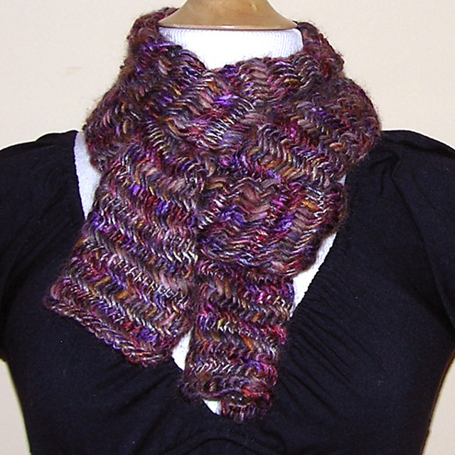 Ravelry: Herringbone Scarf pattern by Jill Bujold
