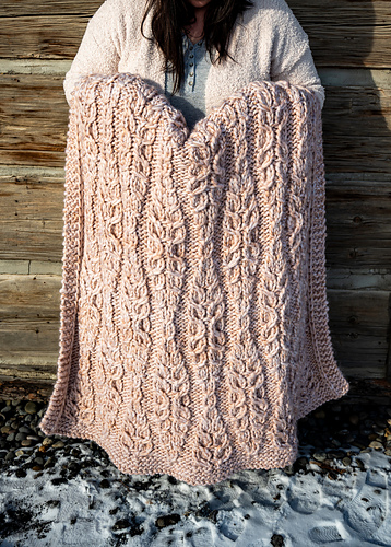 Ravelry: Snow Fern Blanket pattern by Kalurah Hudson