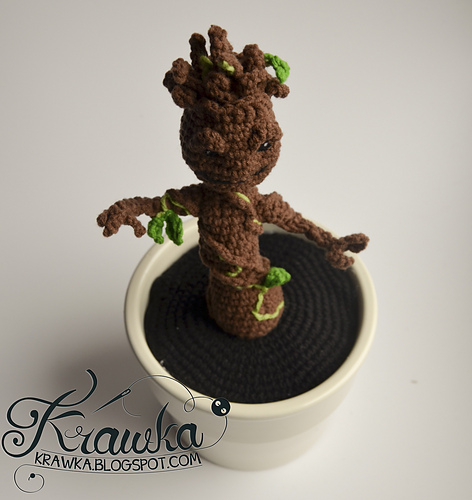 Ravelry: Baby Groot pattern by Kamila Krawka Krawczyk
