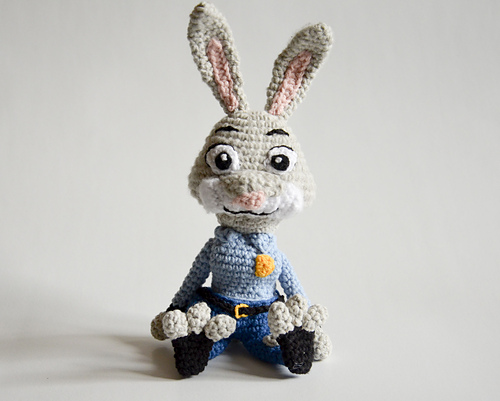 Ravelry: Judy Hopps Zootopia pattern by Kamila Krawka Krawczyk