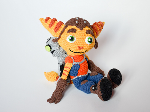 Ravelry: Ratchet and Clank pattern by Kamila Krawka Krawczyk
