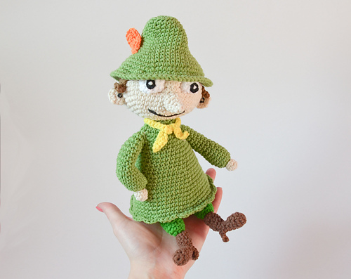 Ravelry: Snufkin doll pattern by Kamila Krawka Krawczyk