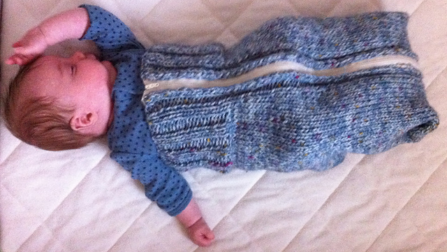 Ravelry: Zip-up Sleep Sack pattern by Sarah Bagby