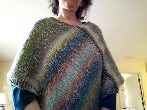 Ravelry: 2-Piece Poncho (knit) pattern by Bernat Design Studio