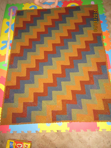 Ravelry: Diagonal Ripple DIY pattern by Judith Russell