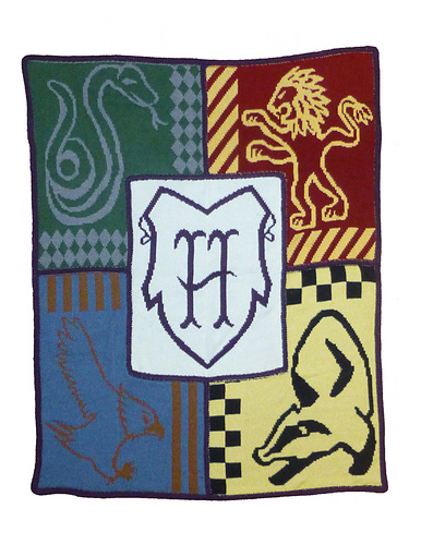 Ravelry: Harry Potter Houses of Hogwarts Blanket pattern by Karly's ...