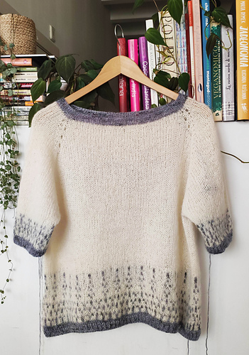 Ravelry: Wisp Raglan pattern by Tif Neilan