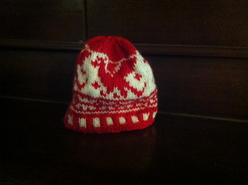 Ravelry: Red Dragon Beanie pattern by Sandra Jäger