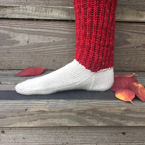 Ravelry: Boot Socks pattern by Kate Atherley