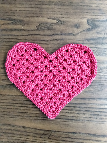 Ravelry: Heart Shaped Cloth pattern by Tamara Kelly
