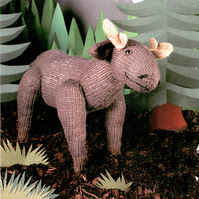 Ravelry: Moose pattern by Kath Dalmeny