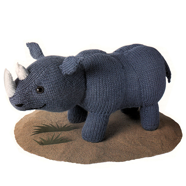 Ravelry: Rhinoceros pattern by Kath Dalmeny