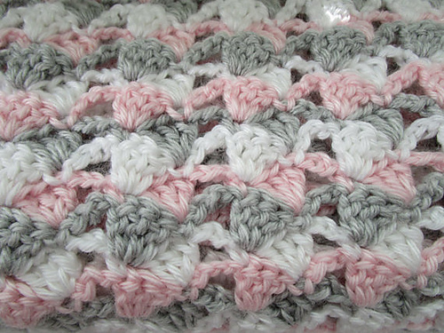 Ravelry: Sideways Shells Blanket pattern by Kathie Sew Happy