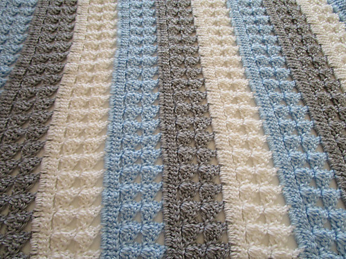 Ravelry: Slanted Shell Blanket pattern by Kathie Sew Happy