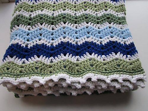 Ravelry: Gentle Waves pattern by Kathie Sew Happy