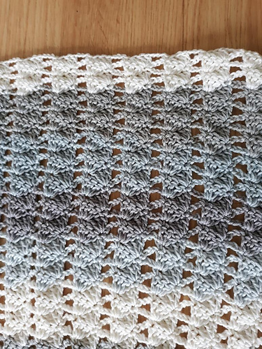Ravelry: Sideways Shells Blanket pattern by Kathie Sew Happy