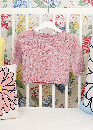 Ravelry: Diamond Baby Cardigan pattern by Andrea Sanchez