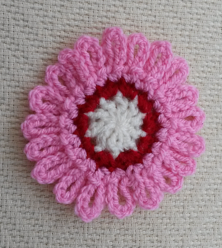 Ravelry: Totally Loopy Flower pattern by Kath Williamson