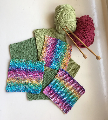 Ravelry: Linen Stitch Coasters pattern by Deborah West