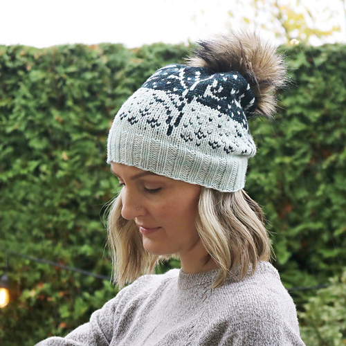 Ravelry: Hibernal Solstice Hat pattern by Katie Herrod
