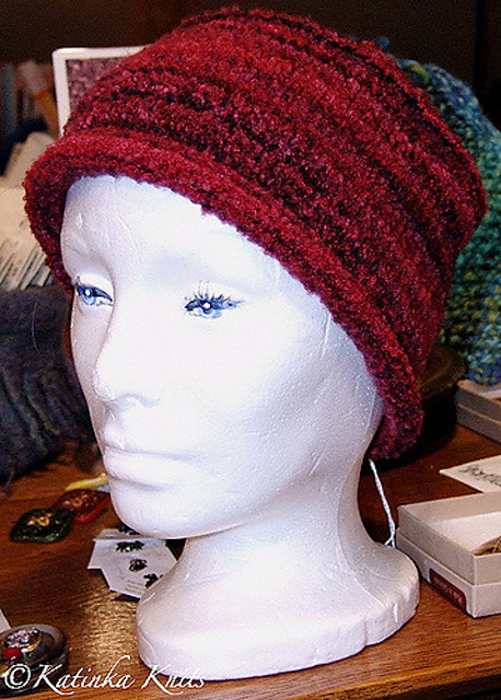 Ravelry: Easy, Flat-Topped Toque pattern by Katinka Knits