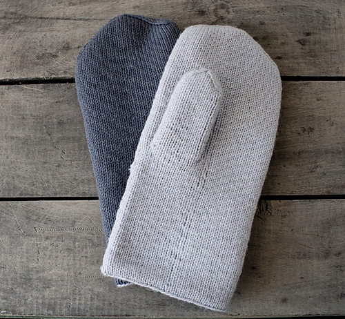 Ravelry: Gemini Mittens pattern by Kate Dombrowski