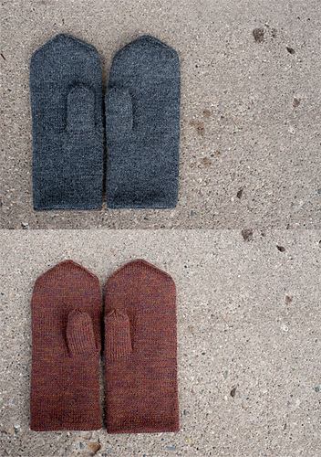 Ravelry: Gemini Mittens pattern by Kate Dombrowski