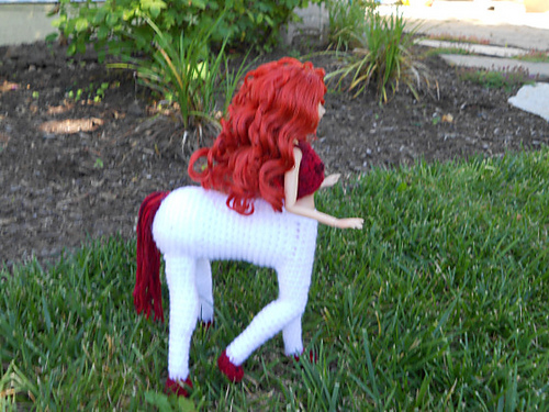 Ravelry: Barbie Centaur Costume pattern by Claire Olivia Golden