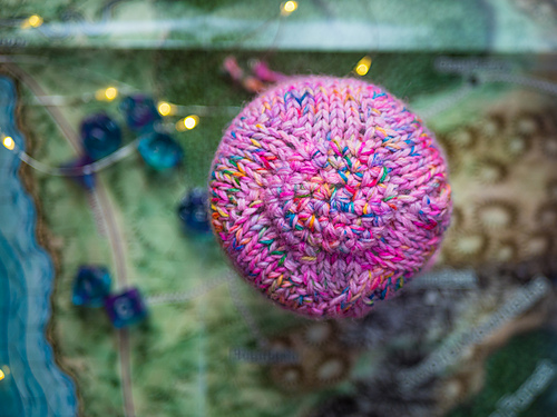 Ravelry: Fuggle's Critmas Dice/Treasure Bag pattern by Katt Weaver