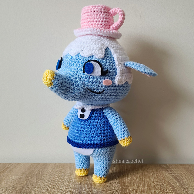 Ravelry: Animal Crossing Chai pattern by Kayla Shea.