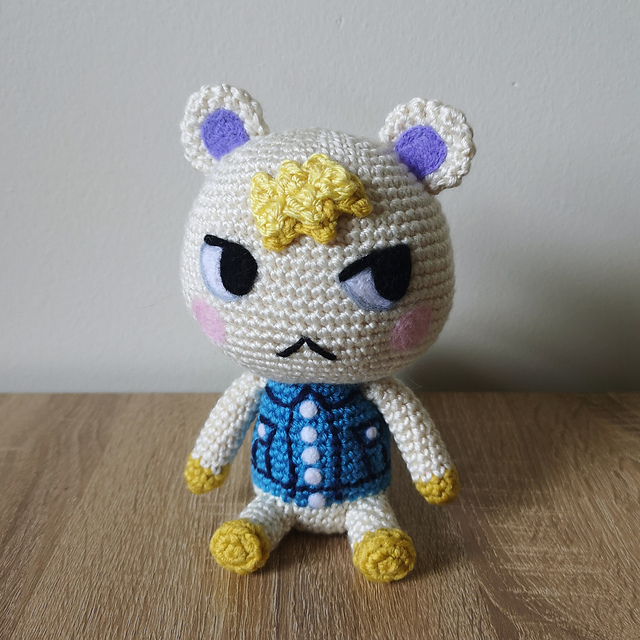 Ravelry: Animal Crossing Marshal pattern by Kayla Shea.