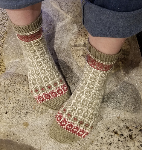 Ravelry: Rhaenyra Socks pattern by KnittyMelissa