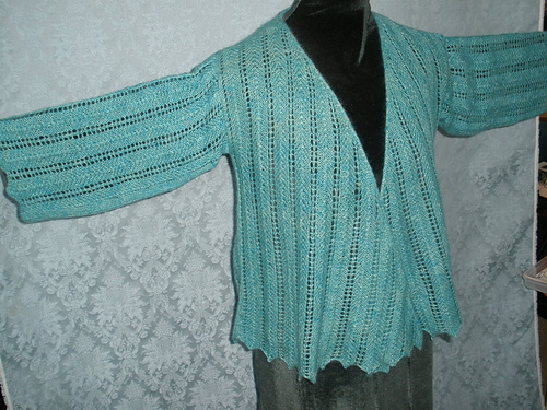 Ravelry: Suri Open Front Cardigan pattern by Sue Simonton