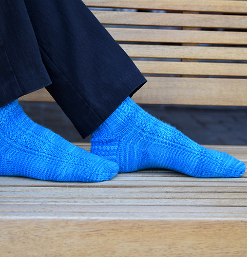 Ravelry: Moirai Socks pattern by Jo-Anne Klim